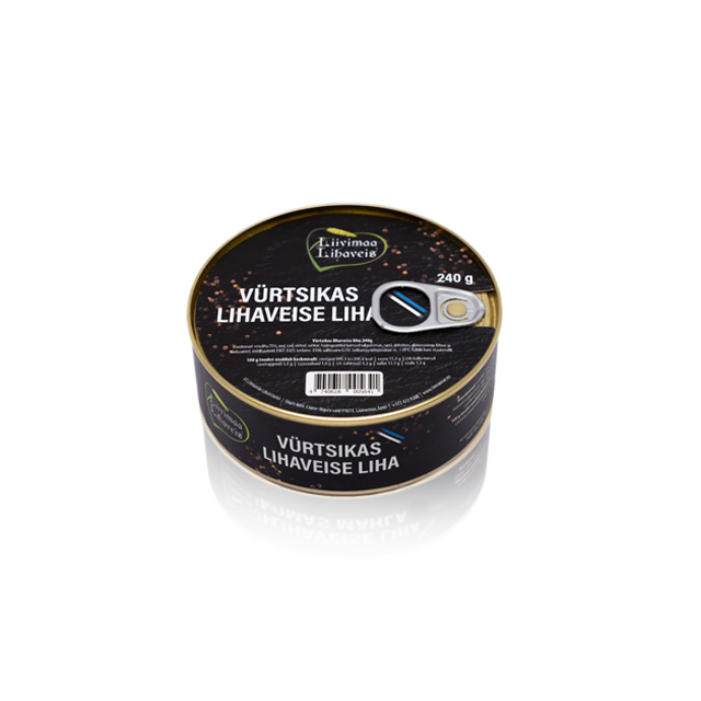 Vürtsikas lihaveise liha 240g - Linnamäe Lihatööstus